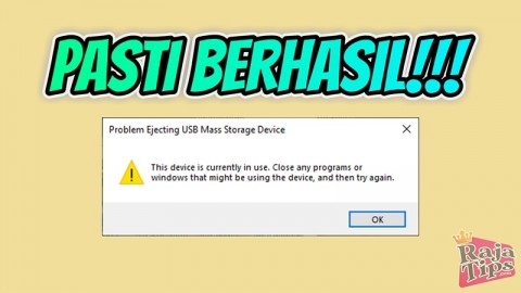 6 Cara Mengatasi Problem Ejecting USB Mass Storage Device