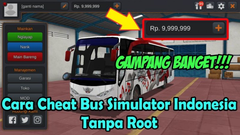5 Fastest Bus Simulator Indonesia MODs, Reaching 600 km/h!!!